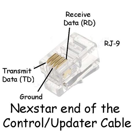 Db9 Rs232 Rj9 For Celestron Scope Control Cable Nexstar Hand Control Upgrade Cable 6ft Db9 To