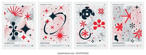 브루탈리스트 스타일 벡터 미니멀리즘 기하학적 도형과 스톡 벡터로열티 프리 2279039915 Shutterstock