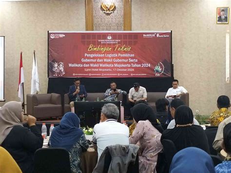 Pastikan Pilkada 2024 Terfasilitasi Dengan Baik KPU Kota Mojokerto