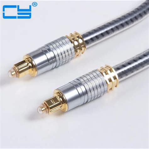 Digital Optical Audio Cable Toslink Gold Plated Spdif Coaxial Cable For