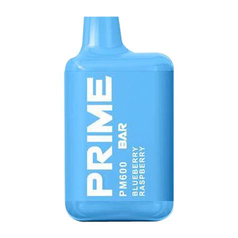 Blueberry Raspberry By Prime Bar Disposable Kit 600 Puffs Vapepuffs Uk