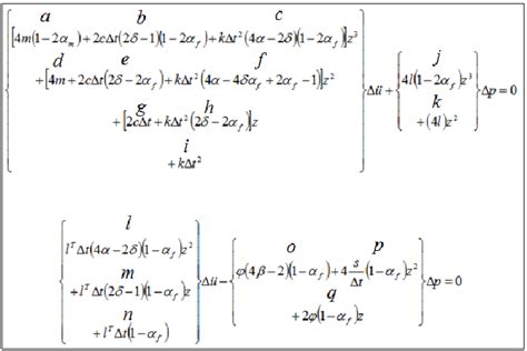 Illustration Of The Parameters In The Characteristic Polynomial Download Scientific Diagram