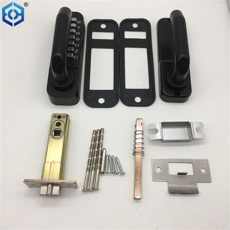 Mechanical Combination Digital Password Door Lock Security Keyless Entry No Power Push Button