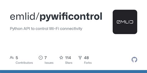 Github Emlidpywificontrol Python Api To Control Wi Fi Connectivity