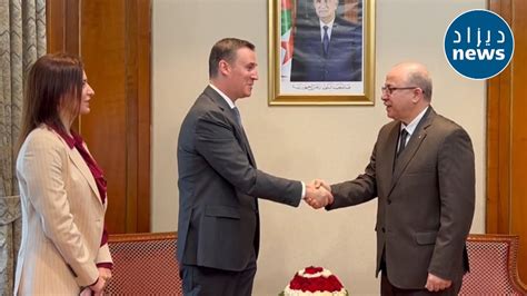 الوزير الأول، أيمن بن عبد الرحمان يستقبل دميتري باتروشيف، وزير الفلاحة