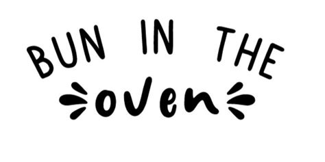 Bun In The Oven Svg Etsy