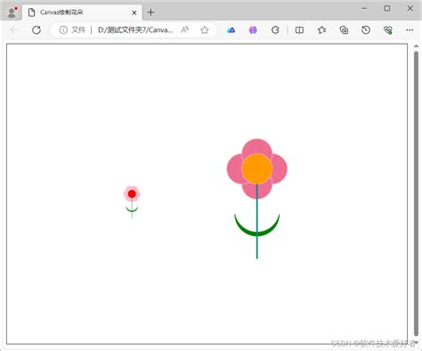 用html5 javascript绘制花、树 html绘制花朵 csdn博客