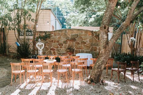 Rustic South Coast Wedding Mt Kemblarubys Restaurant