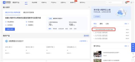 服务商代商家研发新的小程序 支付宝文档中心