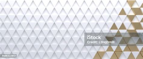 흰색과 금색 타일 삼각형 추상 배경 돌출된 삼각형 서피스 배경 주제에 대한 스톡 사진 및 기타 이미지 배경 주제 사진 이미지 삼각형 Istock