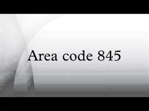 Area Code 845 YouTube