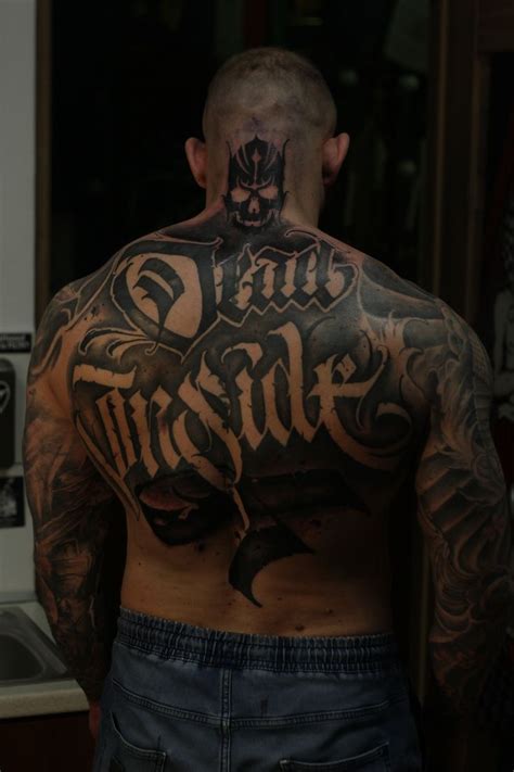 Lettering Tattoo