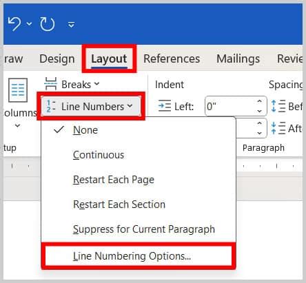 How To Add Line Numbers In Microsoft Word PC Mac
