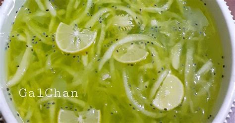 Resep Es Kuwut Melon Simple Oleh Gal Chan Cookpad