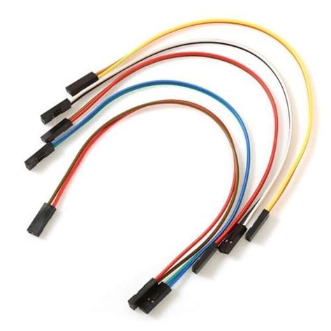 5 Pcs 2 Pin Jumper Cable Female To Female Dupont Wire For Arduino Uniqbuy