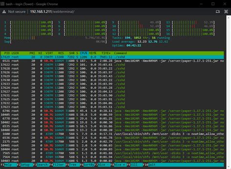 100 cpu usage on most cores general support unraid