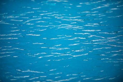 Fondo De Agua Ondulaciones De Agua Azul Y Destaca La Textura De La Superficie Del Agua Y El