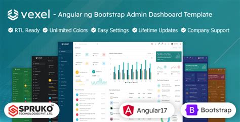 Vexel Angular Ng Bootstrap Admin Panel Template By SPRUKO ThemeForest