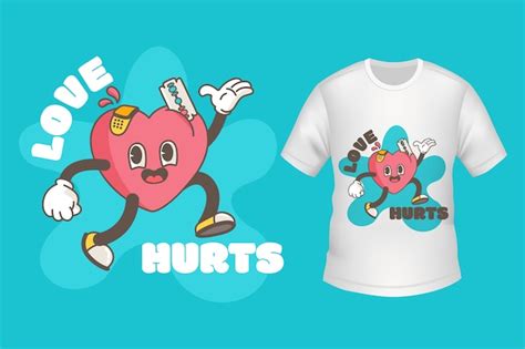 Streetwear 일러스트레이션을 위한 손으로 그린 디자인 무료 벡터