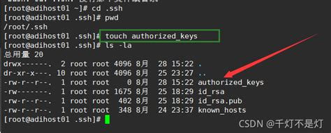 在windows生成ssh秘钥连接linux远程主机用密钥连接 Linux Csdn博客