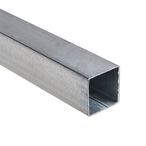 Tubo cuadrado galvanizado Ferros Brugués