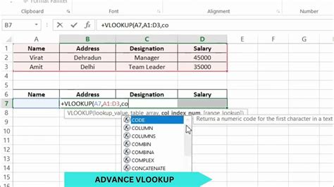 Advance Vlookup Youtube