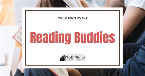 Reading Buddies Plainsboro Public Library