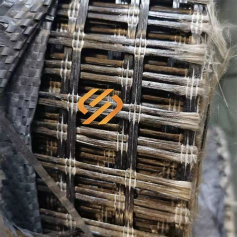 Pvc Coated Basalt Fiber Mesh Geogrid In Road Reinforcemnet China
