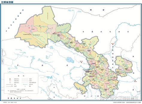 图文解读甘肃省2023年行政区划（14地级市高清地图） 知乎
