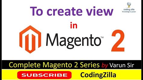 To Create View In Magento 2 Magento 2 Create View Magento2 Tutorial In Hindi Codingzilla