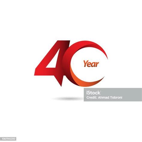 40周年紀念向量範本設計插圖向量圖形及更多事件圖片 事件 典禮 商務 Istock