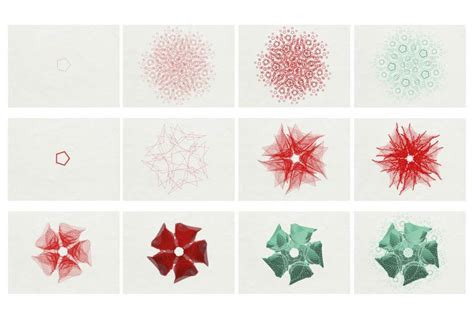 Recursive Growth Parametric Lichen Iaac Blog