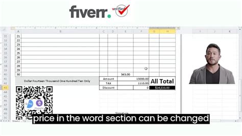 Create Automatic Excel Based Invoice By Arnabdas Fiverr
