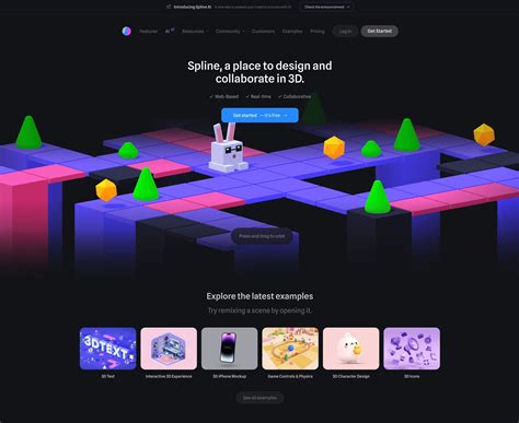 Spline Design D Tools In A Web Browser Now With Ai Prompts