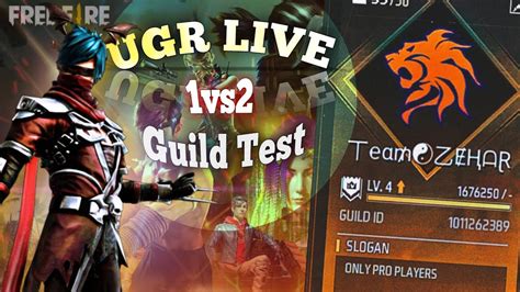 Guild Test Live Hardest Guild Test 1vs2🤯🔥 Who Is Best 😳classlive