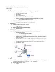 CISSP Module Security Assessment And Testing NIDS Vs HIDS CISSP Module Security