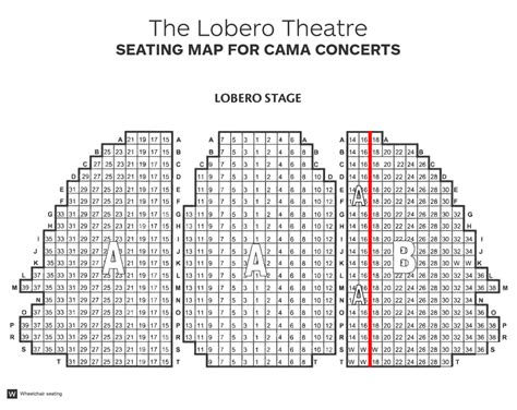 Pricing And Seating Community Arts Music Association Of Santa Barbara