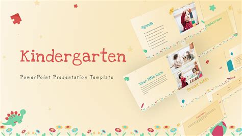 Kindergarten Powerpoint Template Slidebazaar