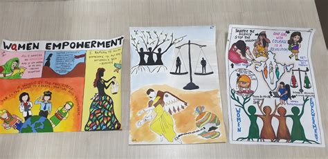 Timsrs Empowering Women Poster Making Contest By Women Development