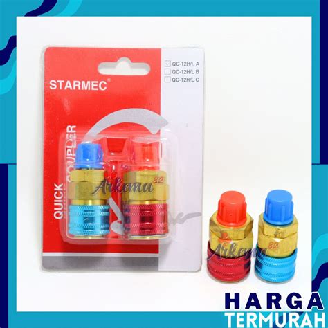 Jual Quick Coupler Adapter Pengisian Freon Ac Mobil Sambungan Ac Mobil Alat Pengisian