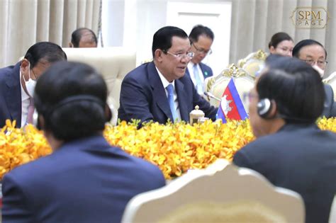 សម្តេចតេជោ ហ៊ុន សែន អញ្ជើញទទួលជួបពិភាក្សាការងារមួយនាយករដ្ឋមន្ត្រីវៀតណាម