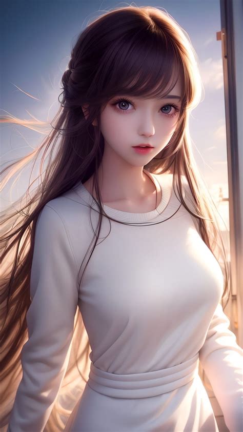 邻家女孩 美女手机静态壁纸 美女手机壁纸下载 元气壁纸