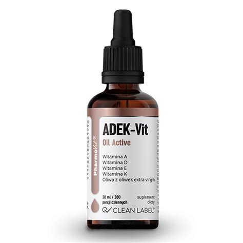 Adek Vit Oil Active 30 Ml Clean Label Pharmovit