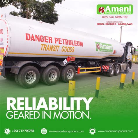 Amani Transporters And Logistics On Linkedin Fuellogistics
