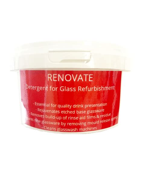 Glass Renovate Powder For Clean Glassware
