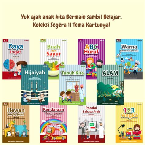 Jual Flashcard Edukasi Paud Belajar Kartu Pintar Shopee Indonesia