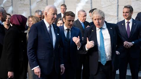 Biden Y Líderes De La Otan Inician Primera De Tres Cumbres Por La