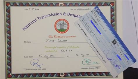 Zaid Ullah On Linkedin Alhamdulillah Ntdc It Cs Learning Development Internship