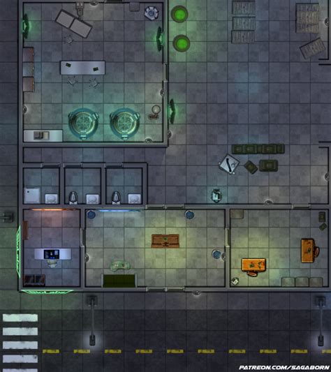 Bio Lab Sagaborn Cyberpunk Cyborn