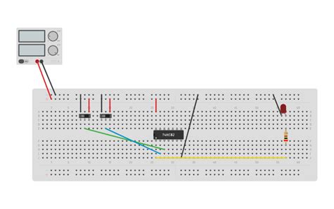 Circuit Design Nor Tinkercad